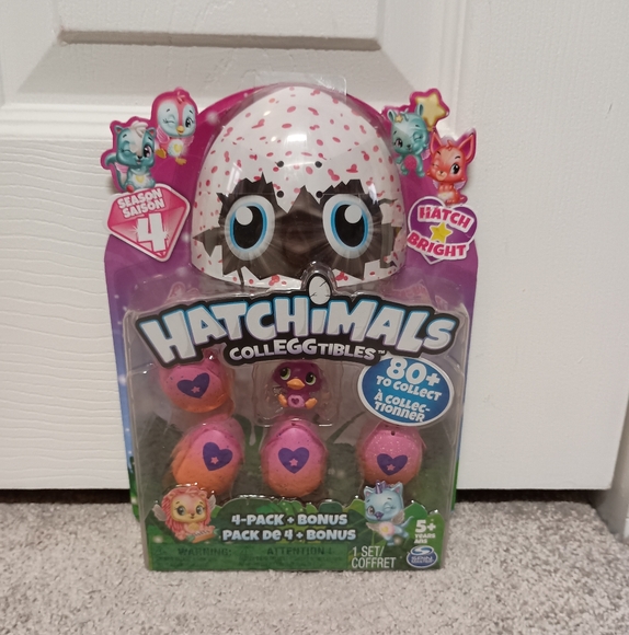 Hatchimals | Toys | Nwt Hatchimals Colleggtibles 4pack Bonus Season 4 ...